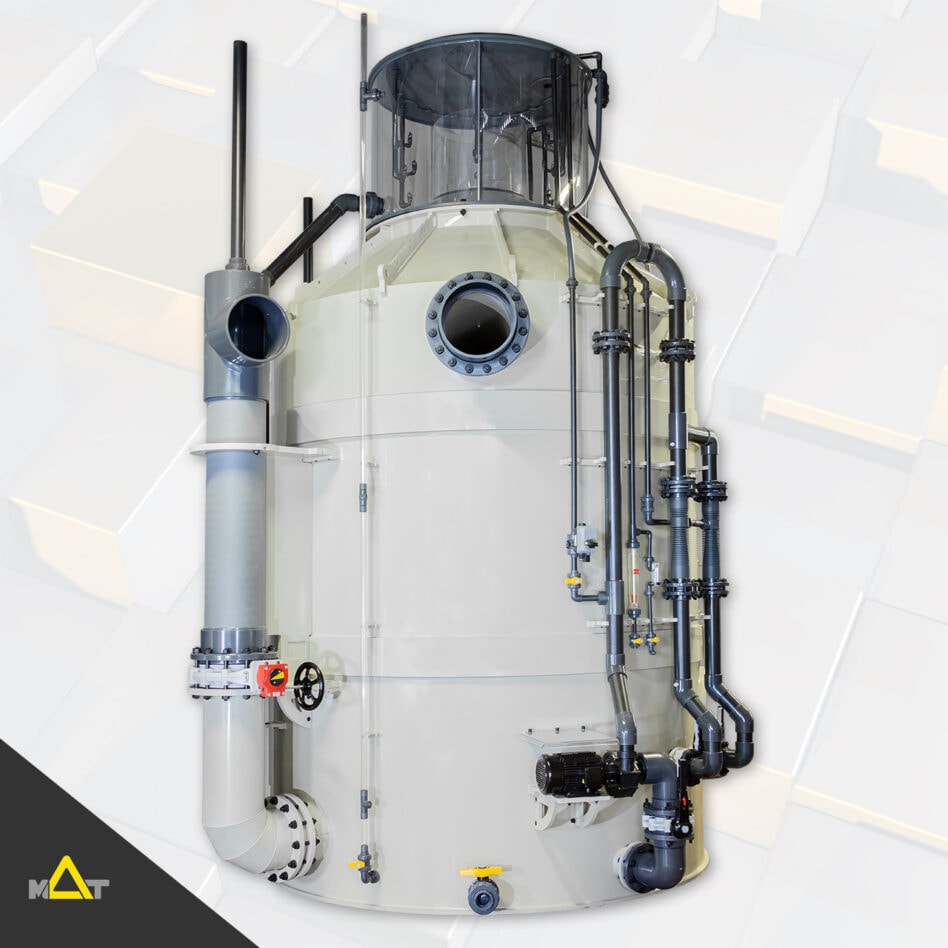 Protein Skimmers, Commercial & Industrial Foam Fractionators